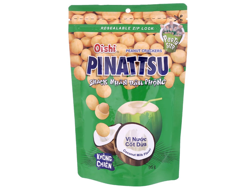 Oishi: Pinattsu Coconut Milk Flavored Peanuts – Kemvasua
